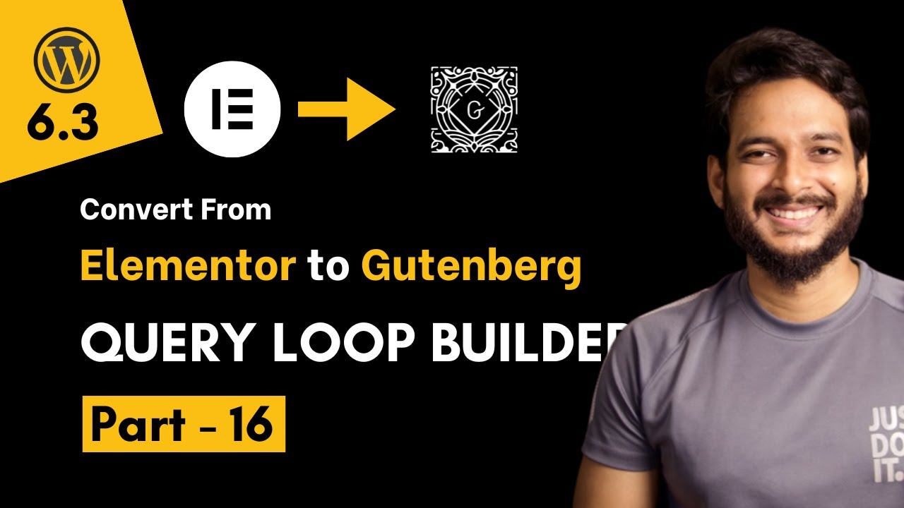 16. Display blog posts inside page using Gutenberg Query Loop builder Block