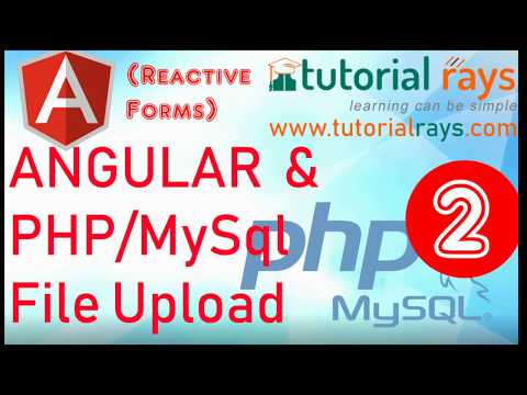 Learn Part 3 Angular File Image Upload with Reactive Forms | Angular PHP File Upload - Mind Luster