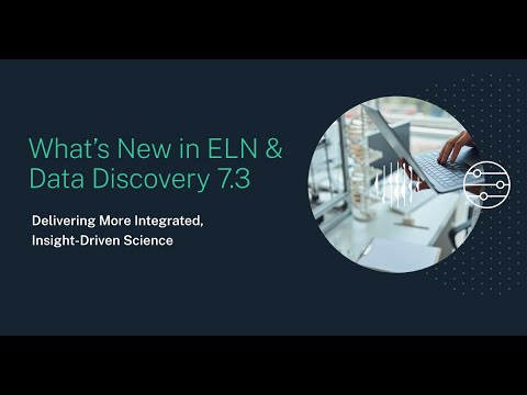 New in ELN & Data Discovery 7.3