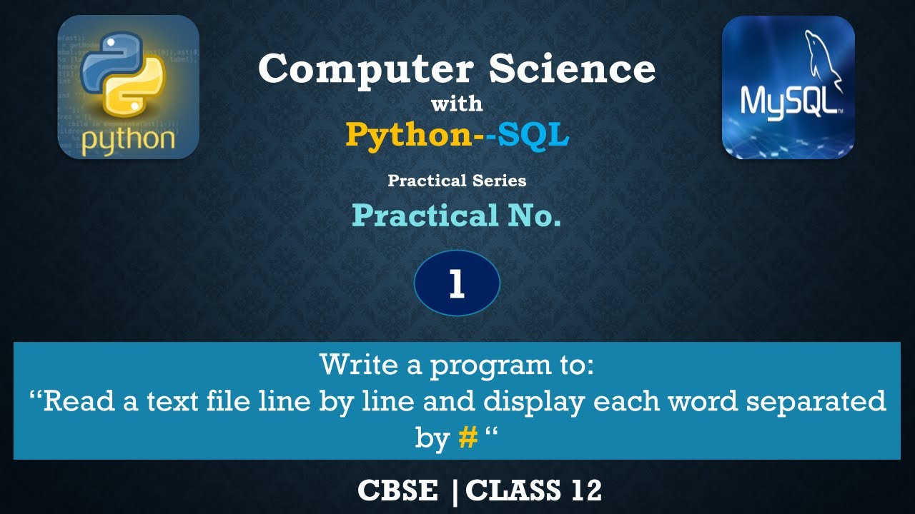CS - Practical No. 01 / 15 : Class 12 | Computer Science with Python | CBSE | PrepFuture