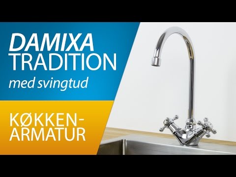 Damixa Tradition køkkenarmatur, krom | 370050000