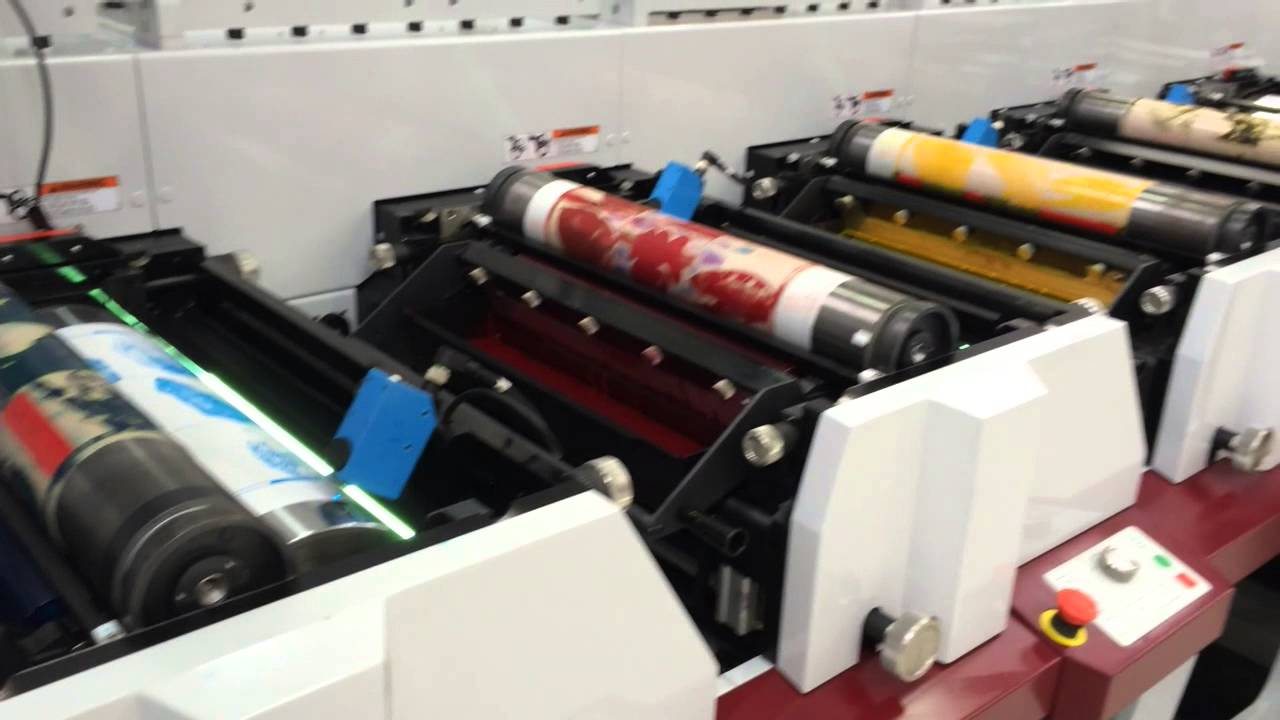 Mark Andy Performance Series P5 - Customer Demonstration (November 2014)