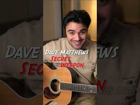 Dave Matthews Guitar Technique Is UNIQUE