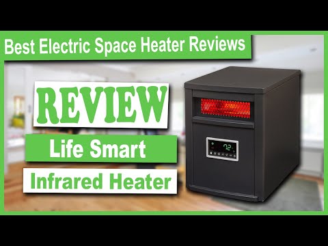 Life Smart 6 Element Large Room Infrared Heater Review - Best Electric Space Heater Reviews