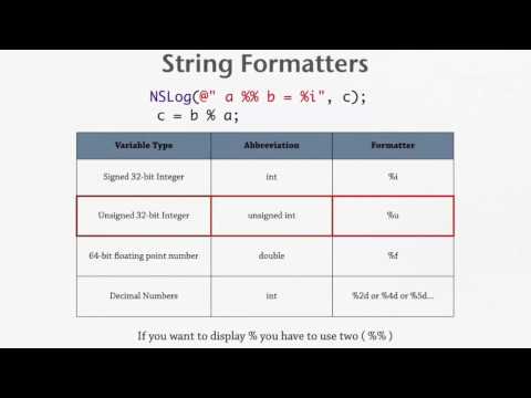 Objective-C Tutorial - Lesson 2: Part 3: Display Information in the ...