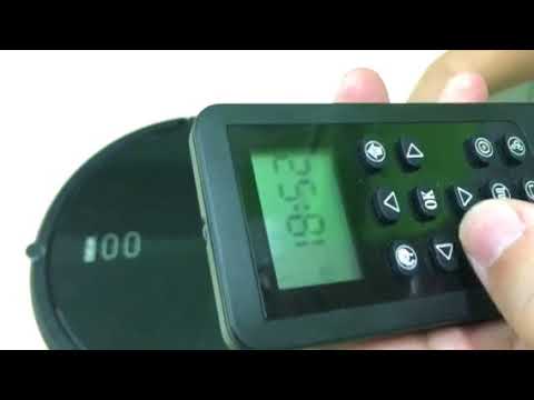 How to set up schedule clean-Deik Robot Vacuum Cleaner
