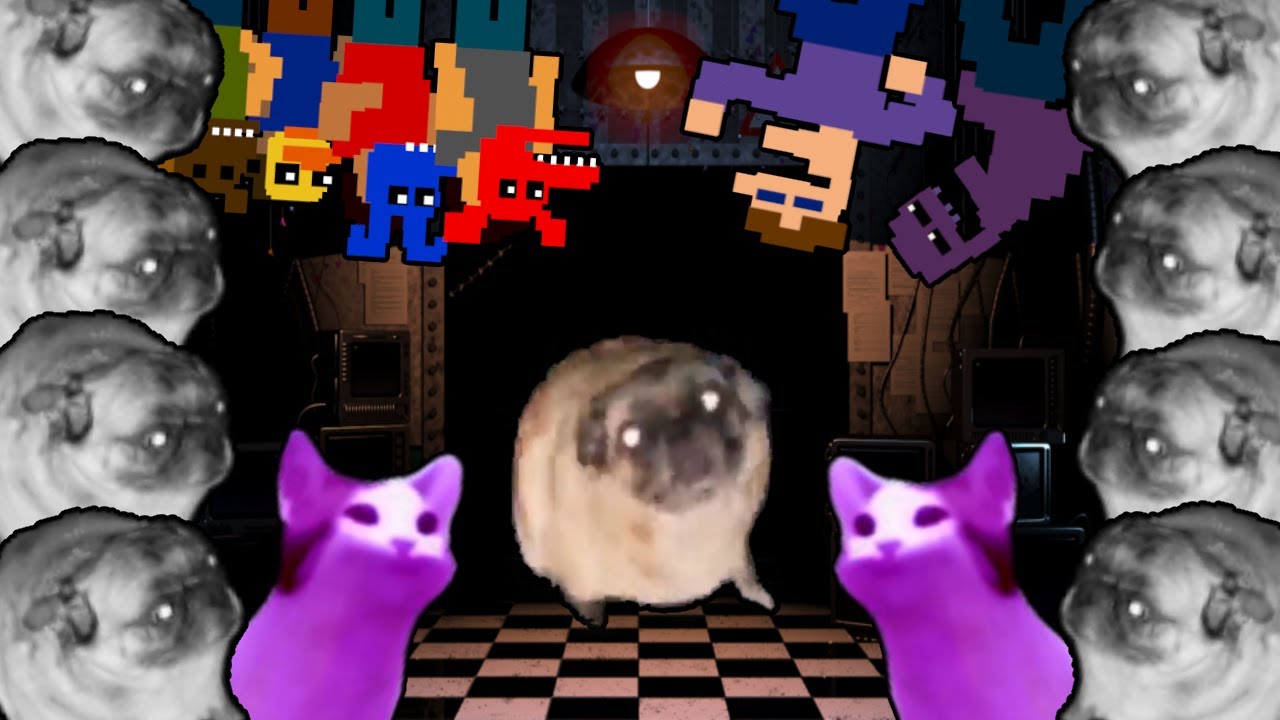 Pug dancing to fnaf lore - FULL SERIES