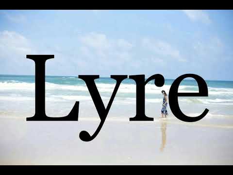 How To Pronounce Lyre๐๐๐๐๐๐Pronunciation Of Lyre