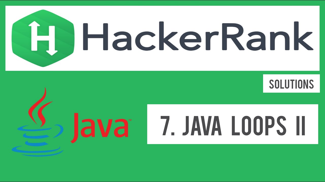 HackerRank Java | Java Loops II | Solution | Basic Coder