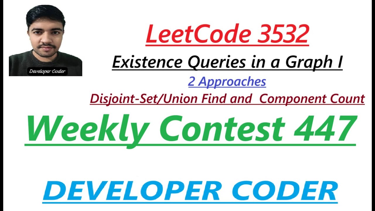 Path Existence Queries in a Graph I | LeetCode 3532 | Weekly Contest 447 | Java | Developer Coder