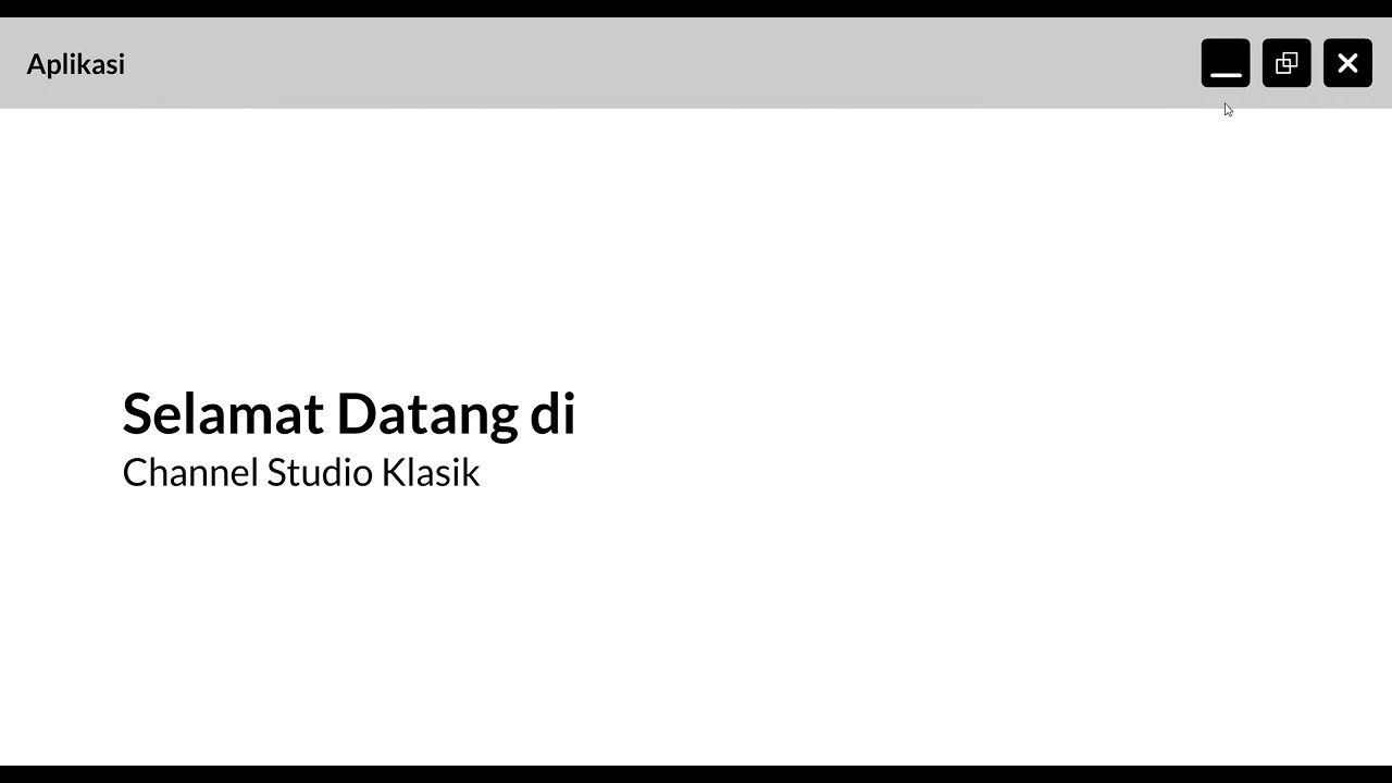 Membuat Tombol Close Minimize Maximize Actionscript 3.0 | Adobe Flash Tutorial