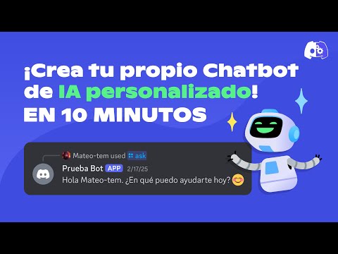 ¡Crea tu propio chatbot de Inteligencia Artificial en Discord! | Discord.js v14