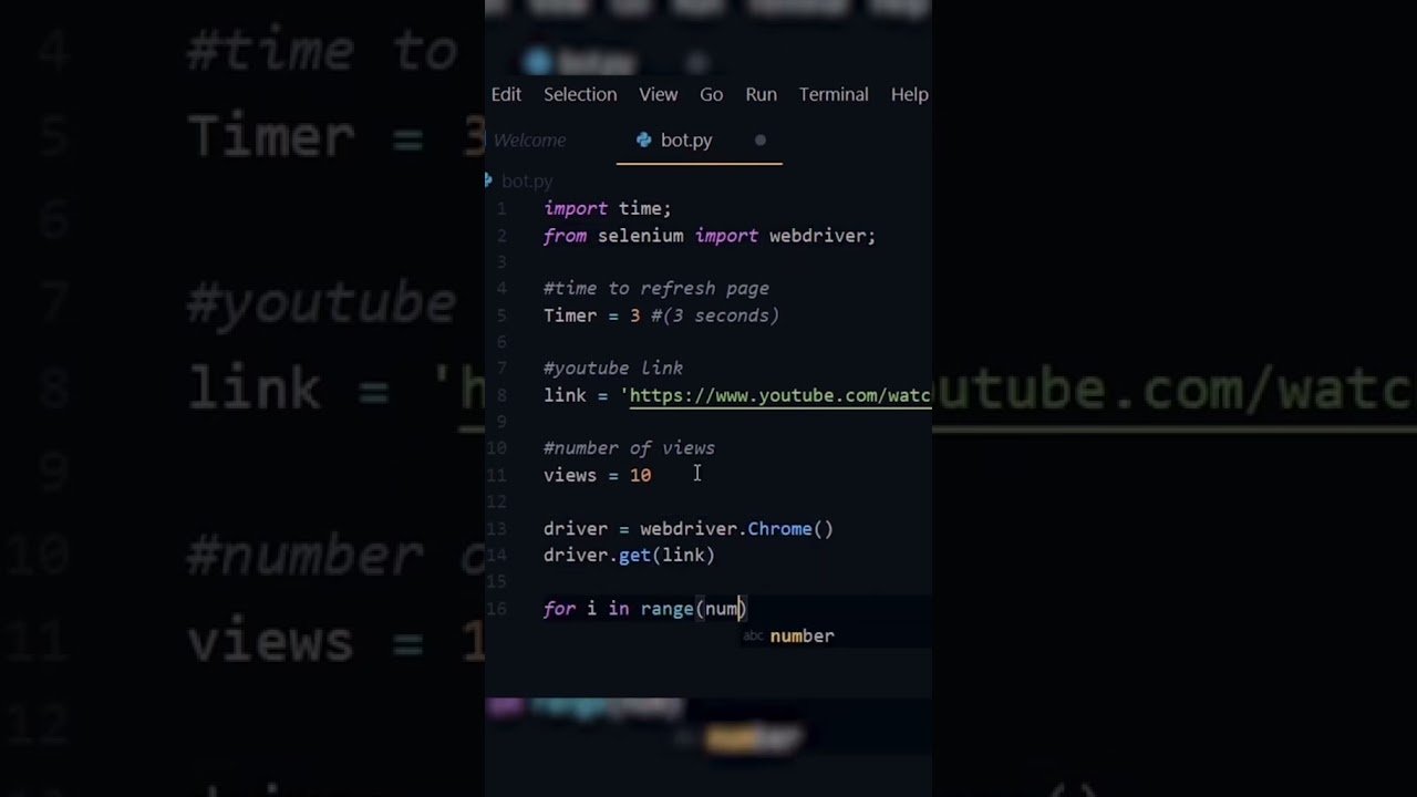 Coding a YouTube Viewbot, should I update it with proxies/generated IPs 🤔 #viewbot #python #coding