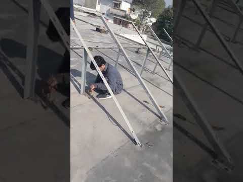 HOW TO DISMEMTAL OF SOLAR PANEL STANDS