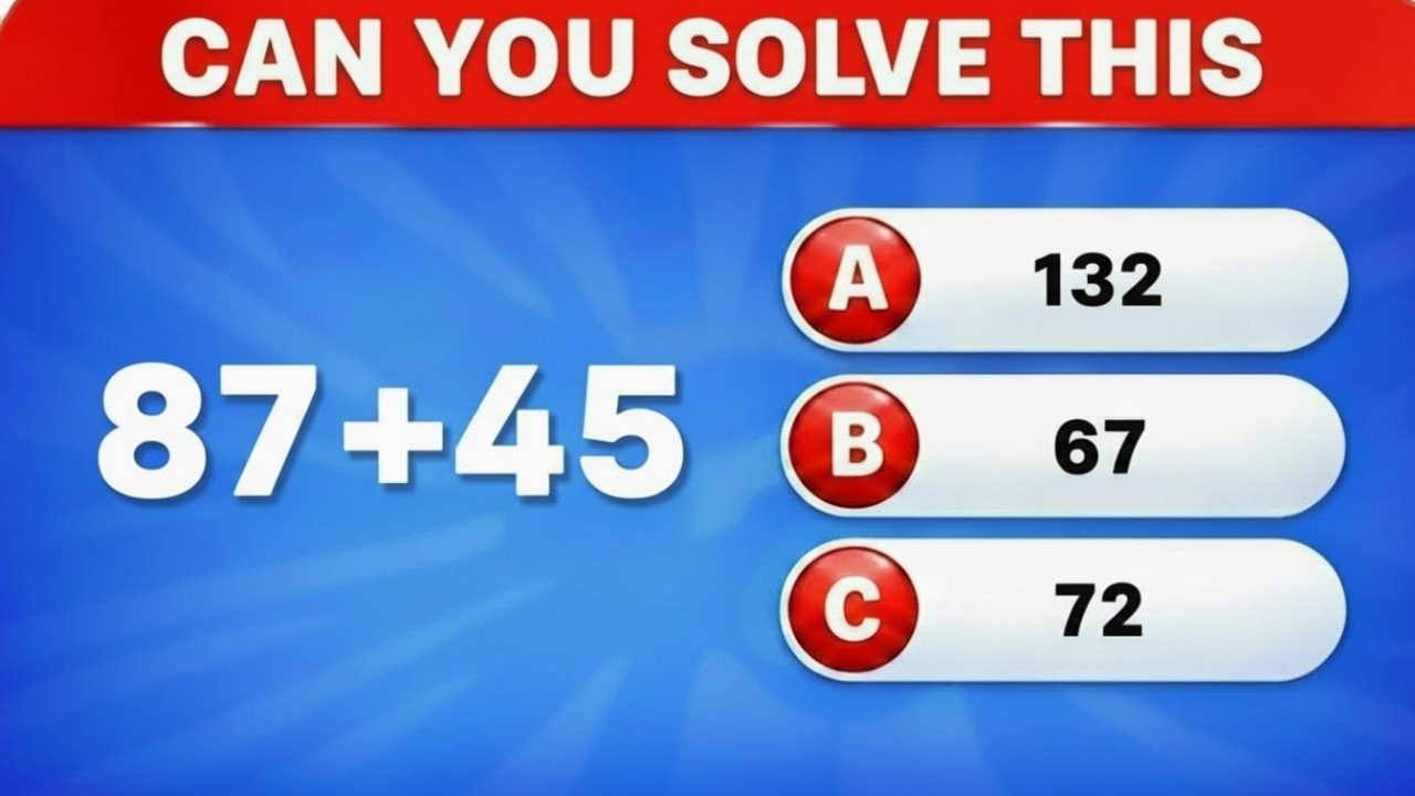 Can You Pass This Maths Quiz? | Try Quiz