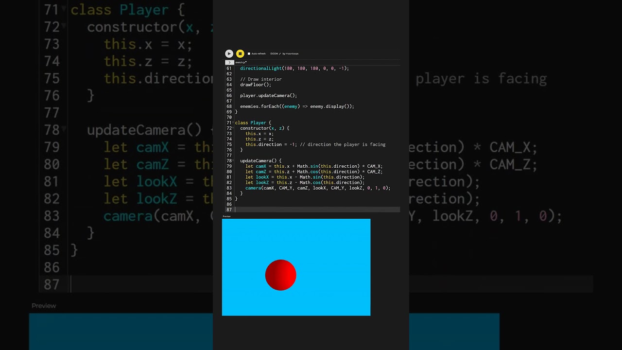 How to Code Doom (Part 5): #javascript #learncoding #gamedev #coding