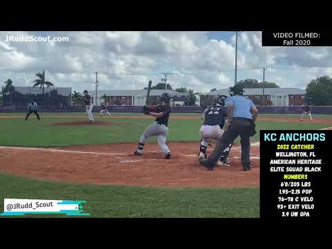 KC Anchors (2022 C) *FALL GAME HIGHLIGHTS* Elite Squad Baseball / Wellington, FL / American Heritage
