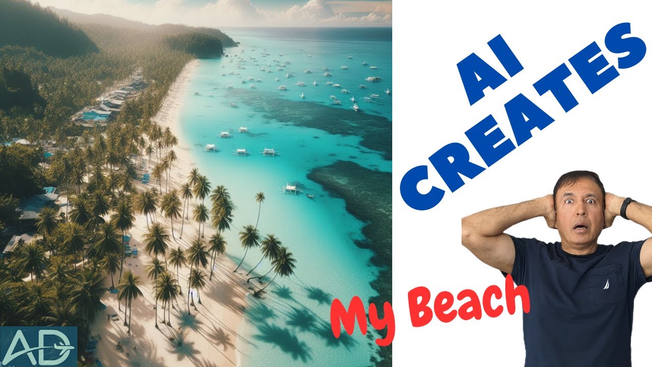 How to Create Your Dream Beach Paradise – For FREE with AI! ️