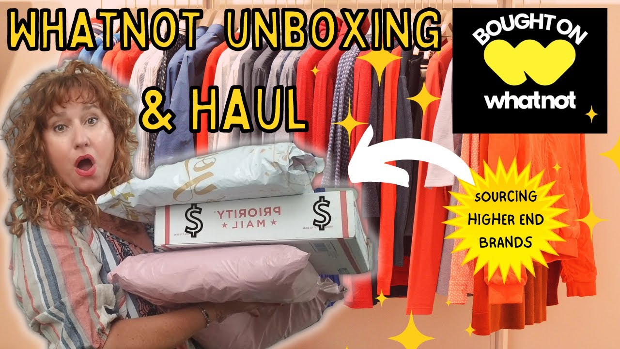 Unboxing What I Bought On Whatnot ~ Whatnot Haul To Resell ~ Amazing Brands! + Whatnot Buying Tips