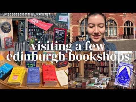 Visiting Five Edinburgh Bookshops