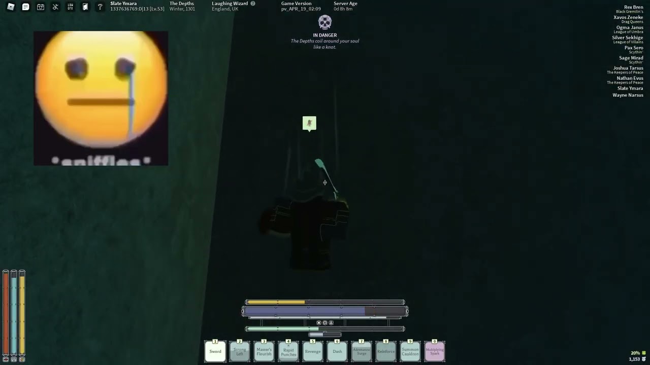 Deepwoken | Getting Bell checked by the Void