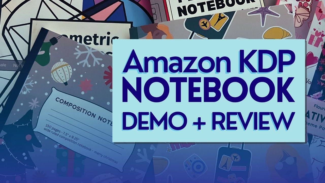 Amazon KDP Notebook Demo + Review | How To Publish Low Content Books on Amazon || kayohdesign