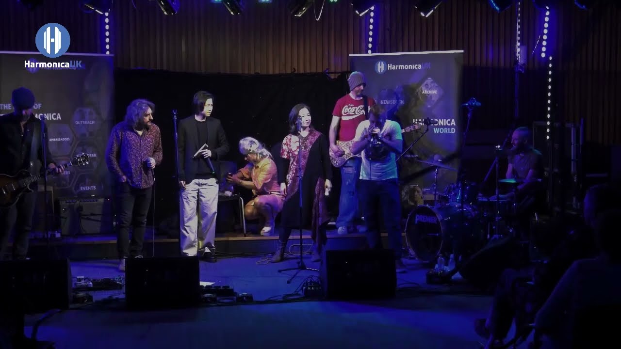 The HarmonicaUK H2022 Festival Jam was a Blues led by Antonio Serrano and the other concert artists.