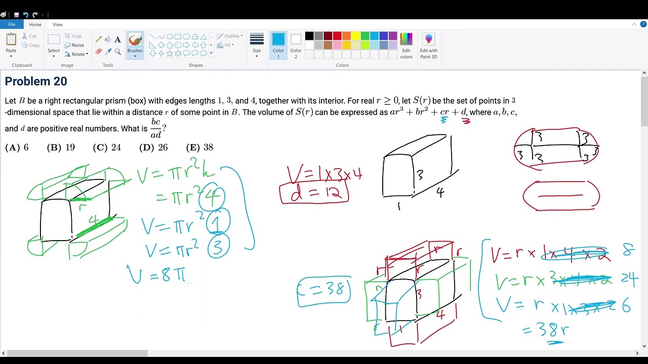 AMC 10B 2020 Problem 20