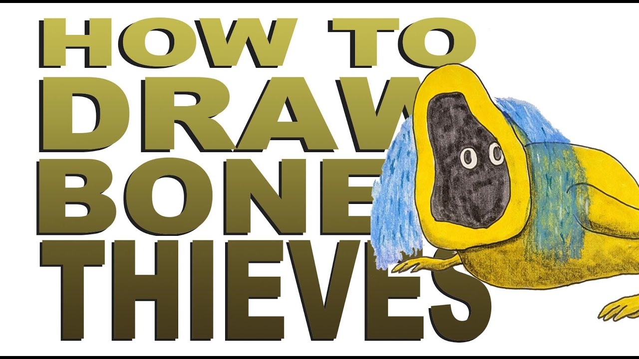 How to draw Bone Thieves (The Backrooms)
