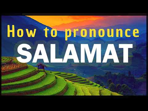 How to pronounce SALAMAT - Tagalog Plus