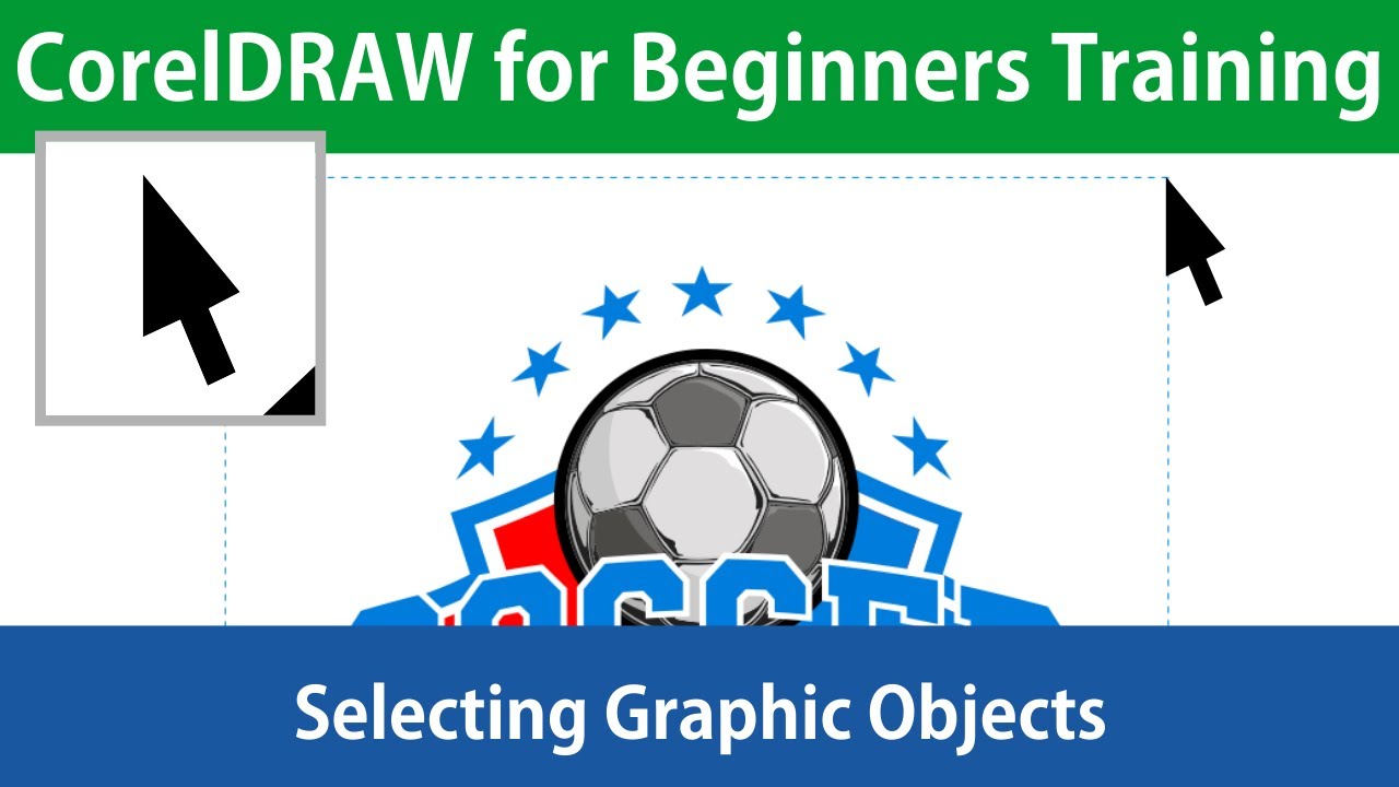 CorelDRAW for Beginners Tutorial Selecting Objects Tutorial