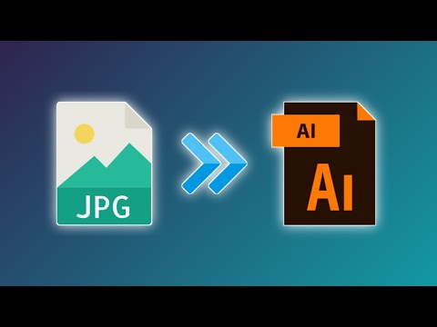 How to Convert JPG to a (AI) Vector in Illustrator