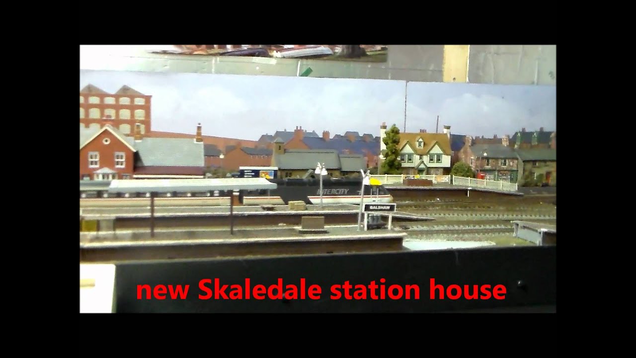 track plan 2, proprietary models on railway layout