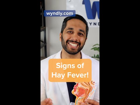 What Are the Signs of Hay Fever? #shorts