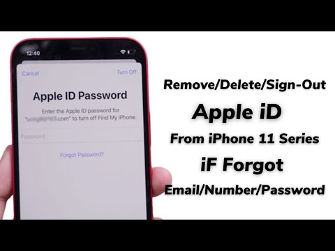 iPhone 11 |iPhone 11 Pro| iPhone 11 Pro Max - Remove Apple iD -Delete iCloud From iPhone 11 Series