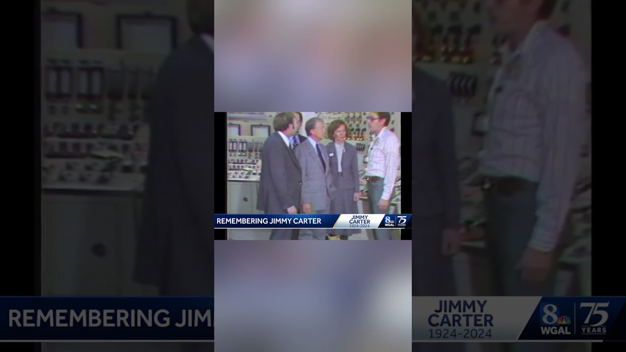Harrisburg, 1979: President Jimmy Carter's visit to Three Mile Island after partial meltdown