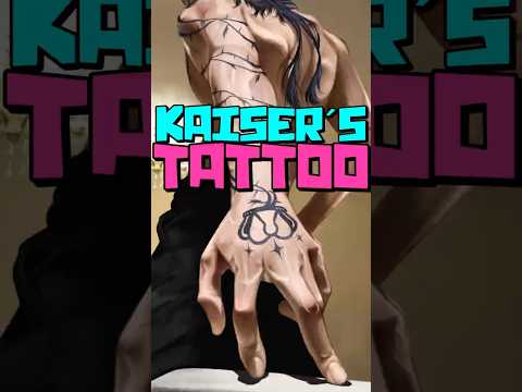 Why Did Kaiser Get a Blue Rose Tattoo?! | Blue Lock Kaiser Tattoo Meaning