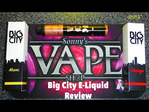 Big City E-Liquid Review | Miami & Chicago