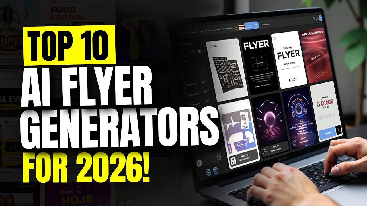 Top 10 Free AI Flyer Generators 2026!
