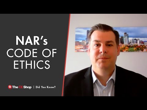 NAR's Code of Ethics | The CE Shop | Did You Know?