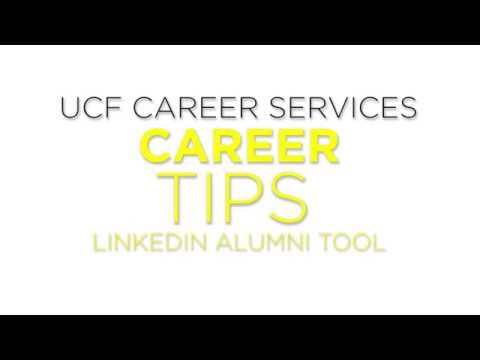 UCF Career Tip - LinkedIn Alumni Tool