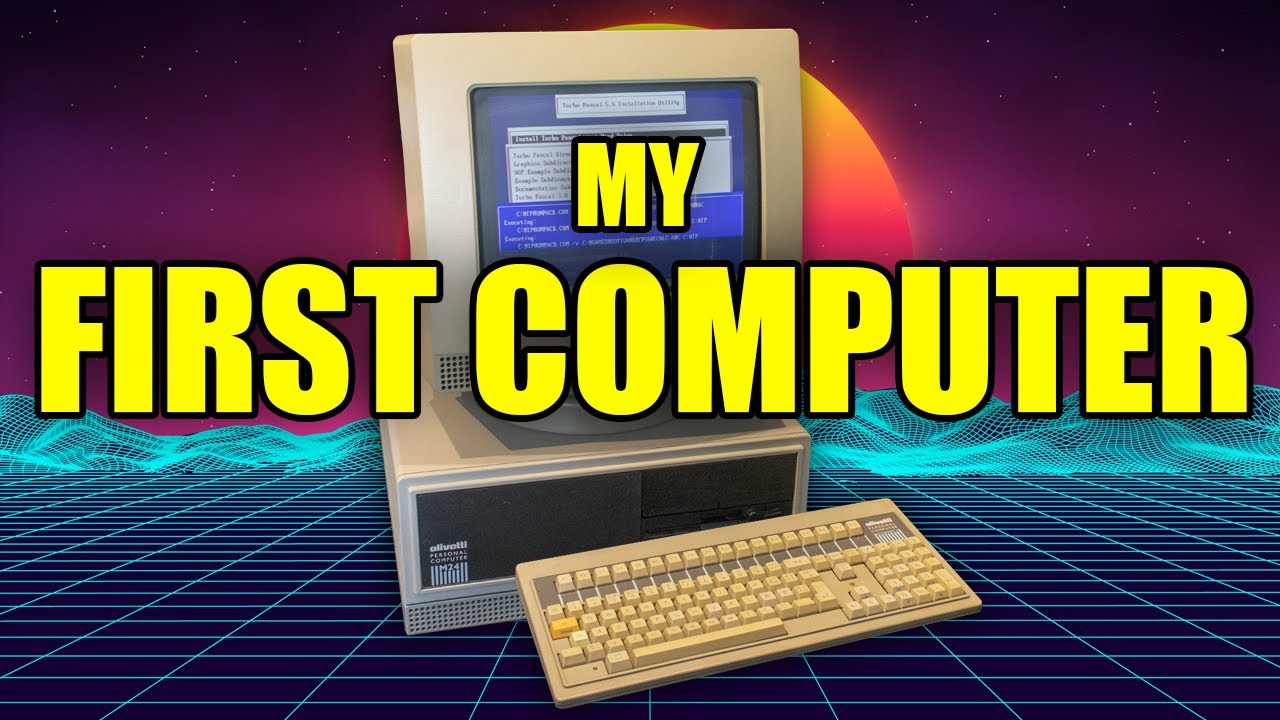 Olivetti M24 - My First Computer