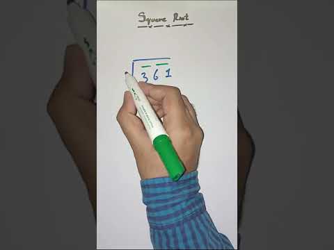 Square root || How to find Square root of any number || Math Tricks || #Shorts 1080p