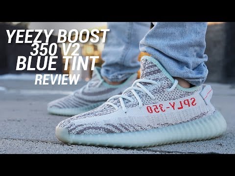 ADIDAS YEEZY 350 V2 BLUE TINT REVIEW