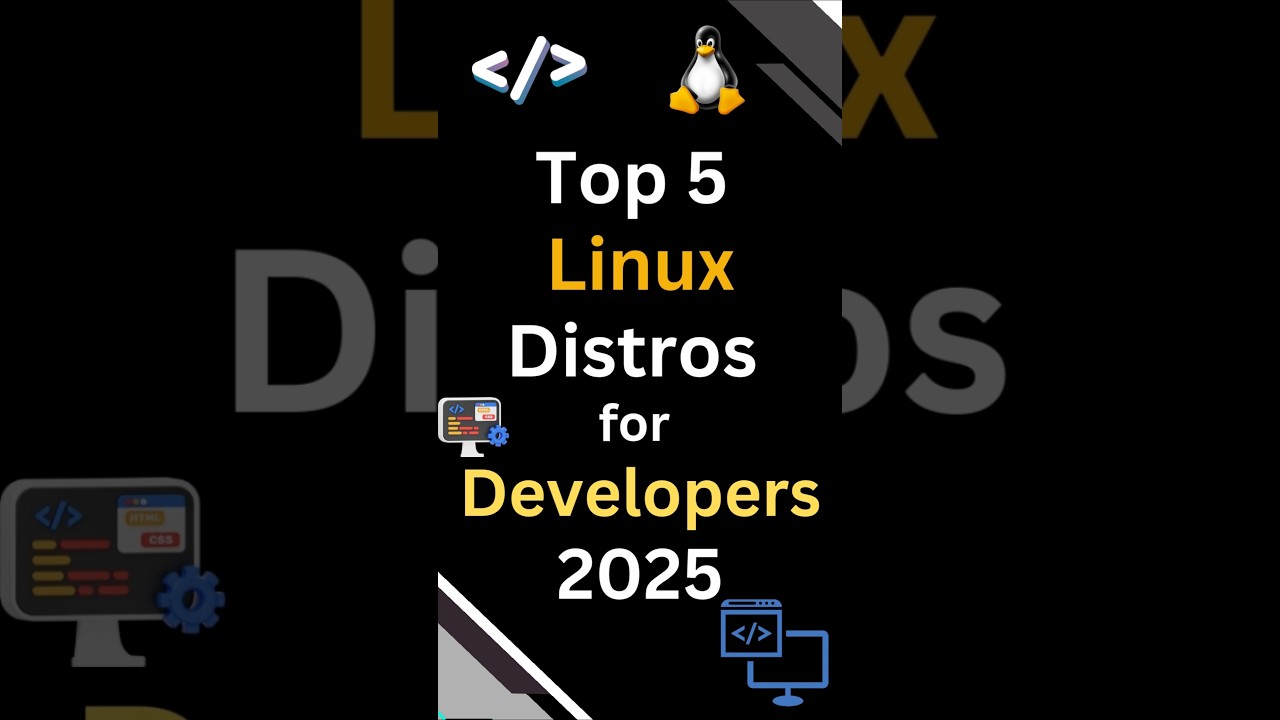 Top 5 Linux Distros for Developers in 90 Seconds 🚀 | Best Linux for Programming