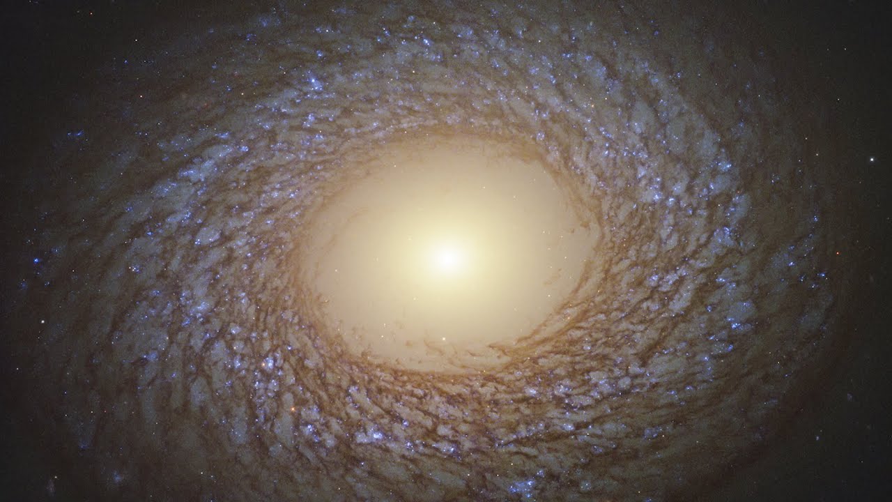 Hubble Captures Stunning, Feathery Spiral Galaxy