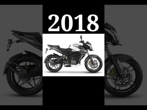 Evolution of Bajaj Pulsar Ns 200 (2012~2022) #shorts #viral #bajajpulsarns200 #evolution #bajaj
