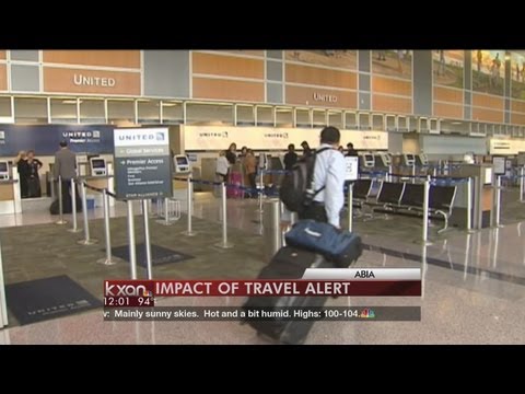 Worldwide travel alert