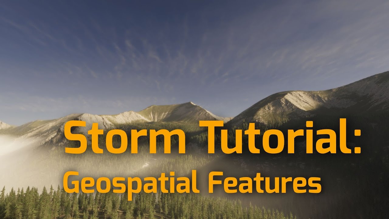 Getting real world environments into Unity - Storm Tutorial