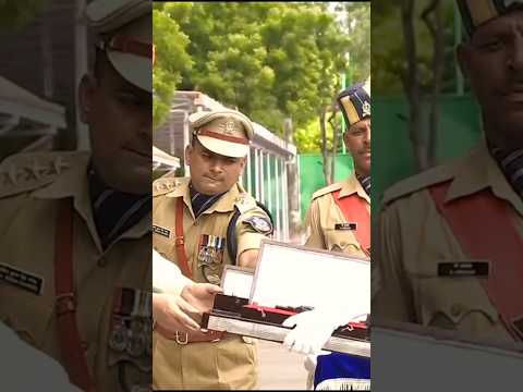 Youngest IPS Girl awarded by pistol gun 🔫 #ipsofficer #motivation #viralvideo #youngestips #shorts